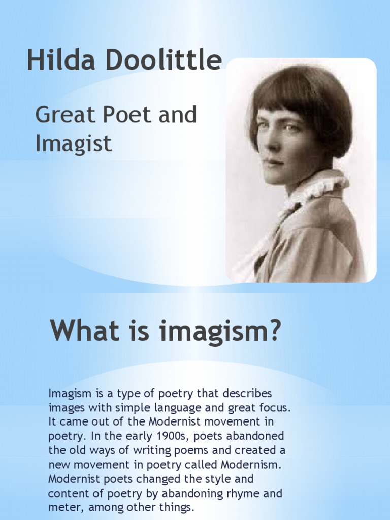 Hilda Doolittle література | PDF | Poetry | Writing