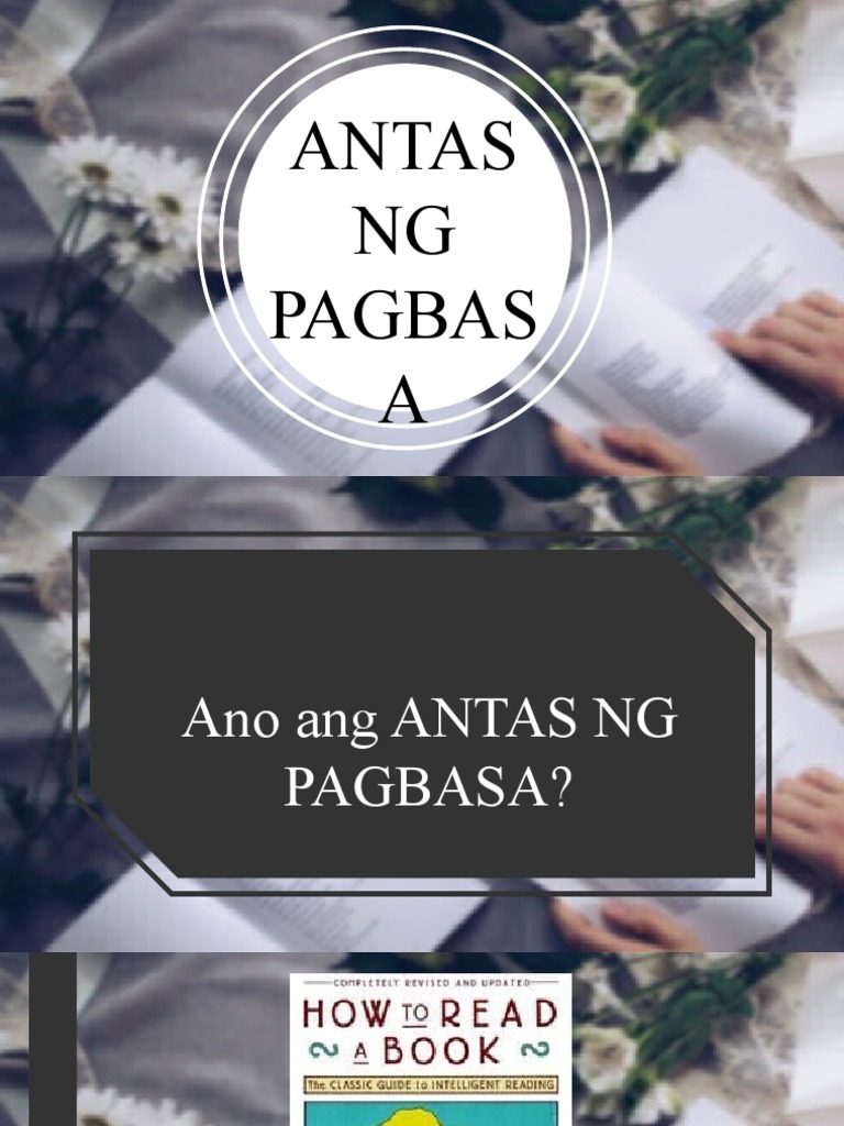 Antas NG Pagbasa | PDF