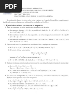 Guía 12 Rectas en R3 | PDF | Ecuaciones | Línea (geometría)