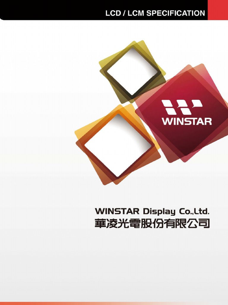Winstar - WH2004A YGH JT | PDF | Printed Circuit Board | Liquid Crystal Display