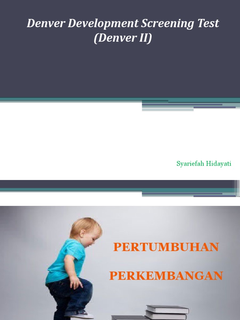 Skrining Perkembangan Anak Denver II | PDF