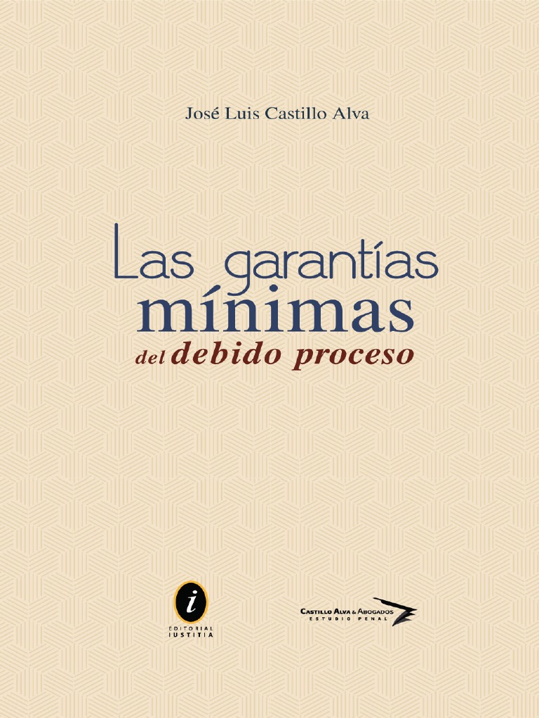 Castillo Alva | PDF | Debido al proceso | Juez
