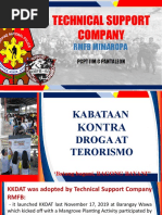 KKDAT Lecture, Re PNP Program Trust For Illegal Drugs | PDF ...