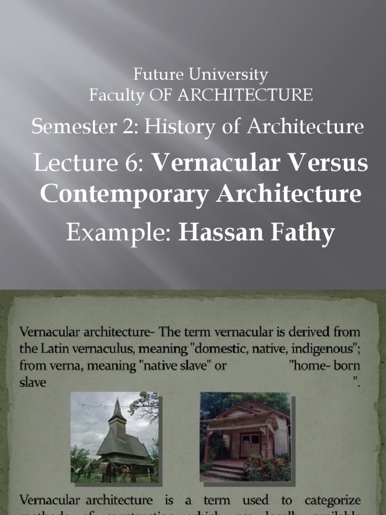 Hassan Fathi Architecture | PDF