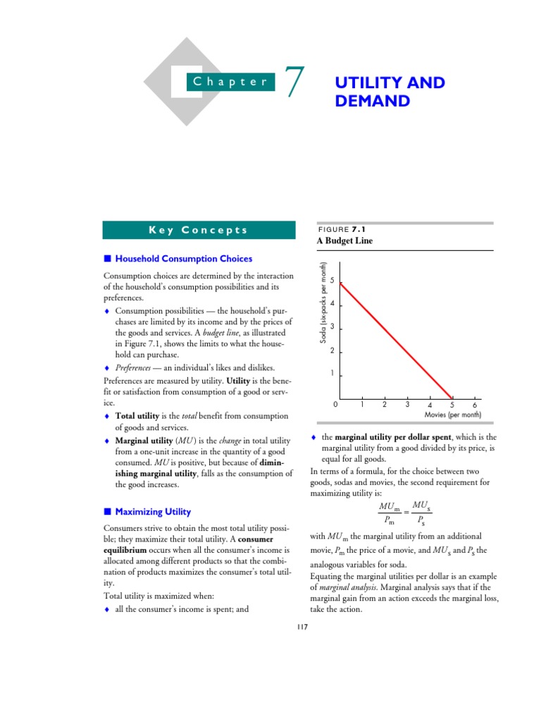 Utility and Demand: Key Concepts | Download Free PDF | Demand | Utility