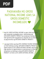 GDP vs. Gni Venn Diagram | PDF