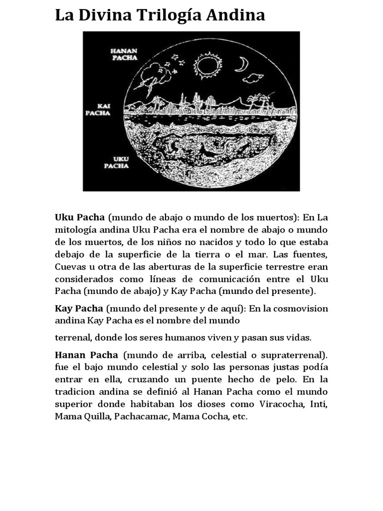 Uku Pacha | PDF | Imperio Inca | Religión y creencia