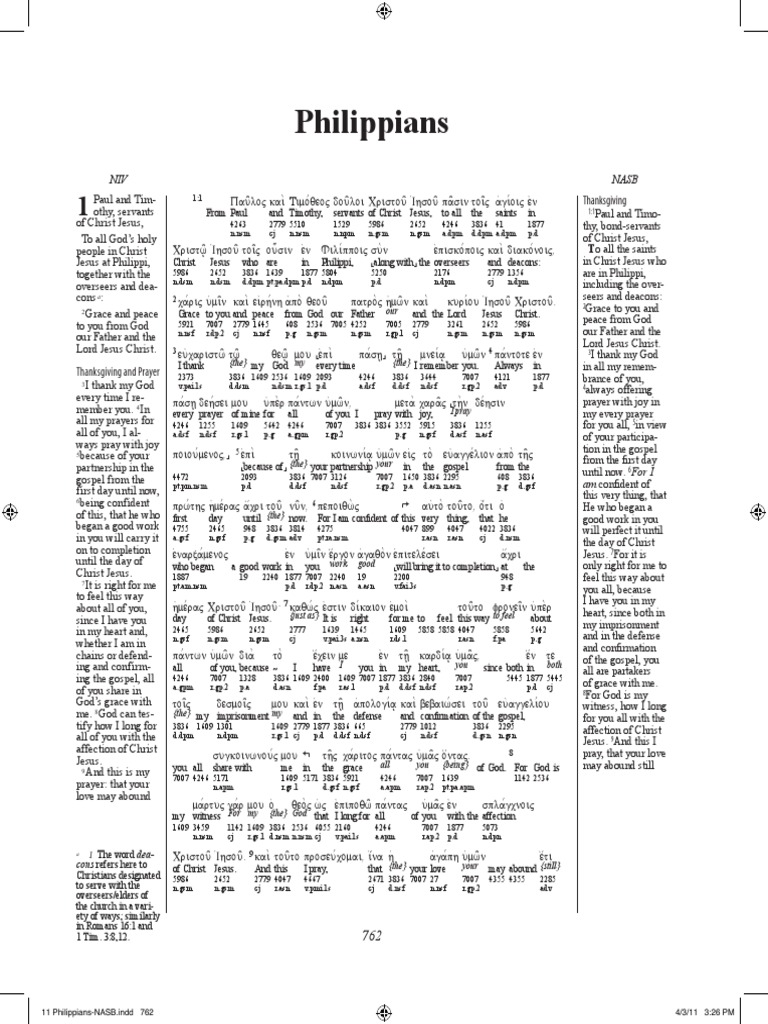 Thanksgiving and Prayer in Philippians | PDF | The Gospel | Christian ...