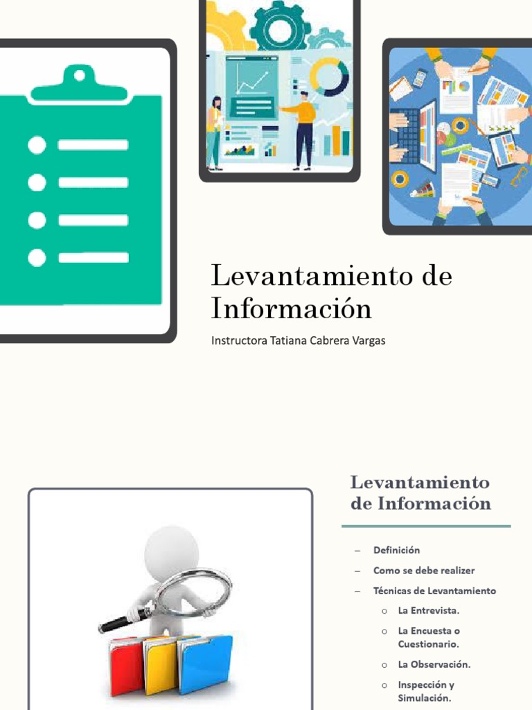 Levantamiento de Información | PDF | Cuestionario | Simulación