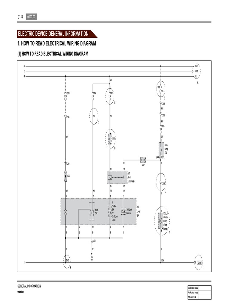 C200 - Ewl - 102 - Electric Device General Information | PDF | Power ...