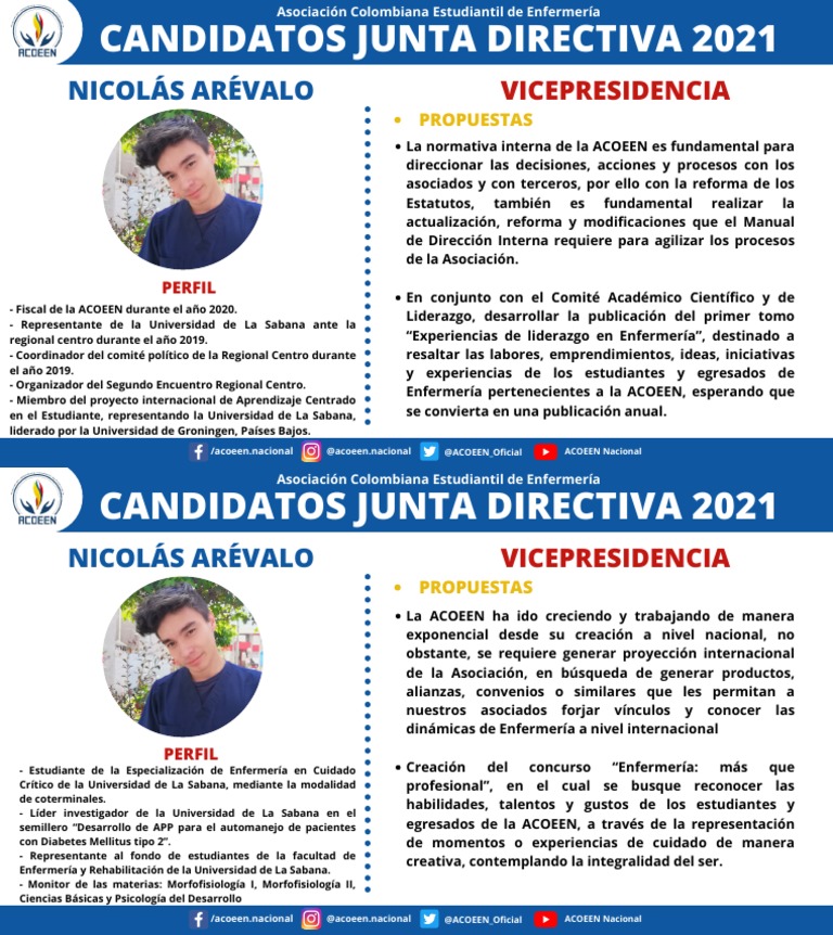 Nicolas Arevalo | PDF | Enfermería | Universidad