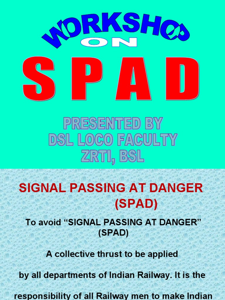 Spad | Download Free PDF | Transport Safety | Rail Transport