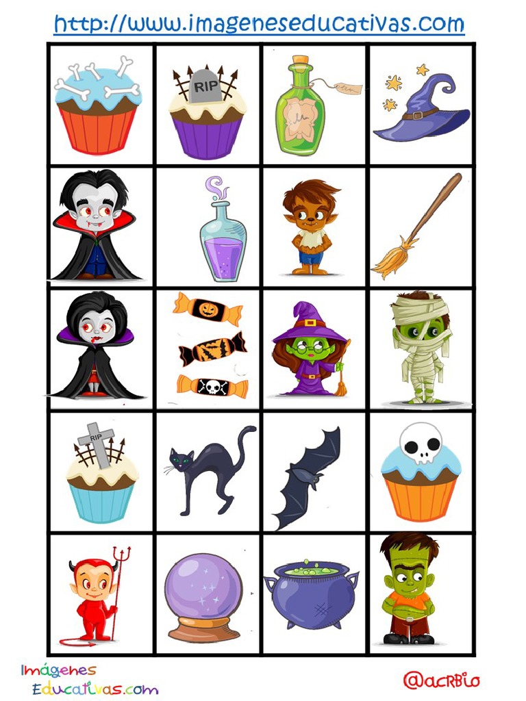 Bingo Halloween Parte 2 PDF | PDF