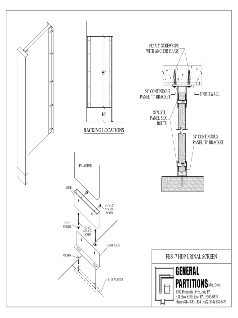 General Partitions: Backing Locations | PDF