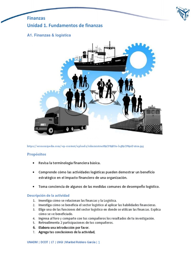 A1. Finanzas Logistica | PDF | Logística | Finanzas (general)