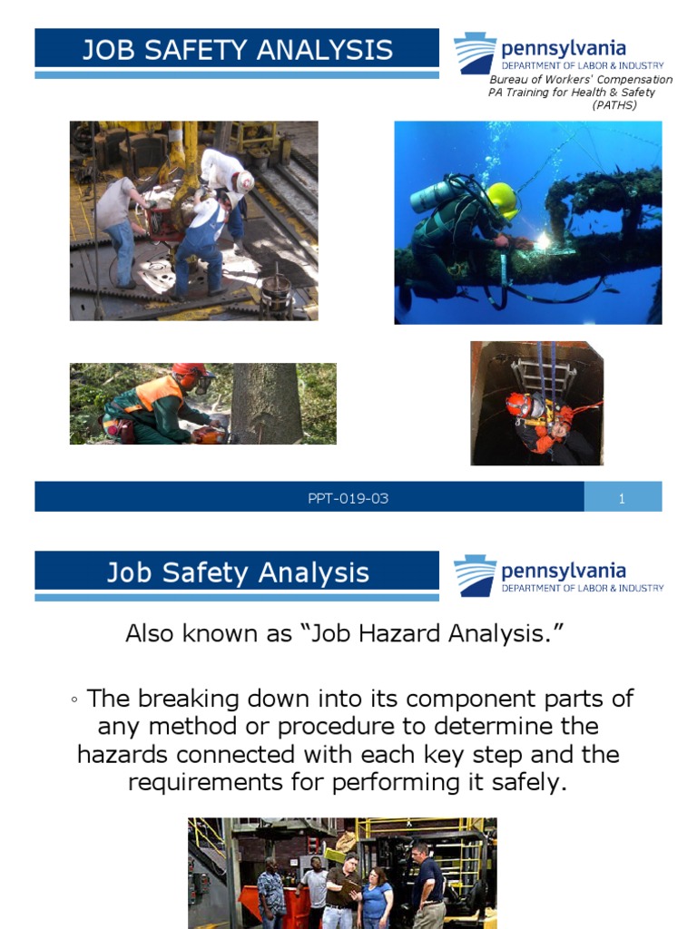 Job Safety-Hazard Analysis | PDF | Safety | Business
