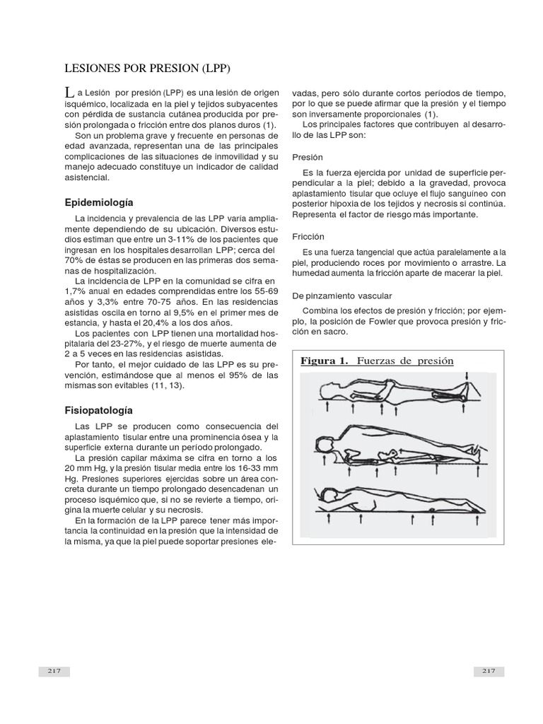 Lesiones Por Presion (LPP) | PDF | Herida | Medicina CLINICA Lesiones Por Presion (LPP) | PDF | Herida | Medicina CLINICA