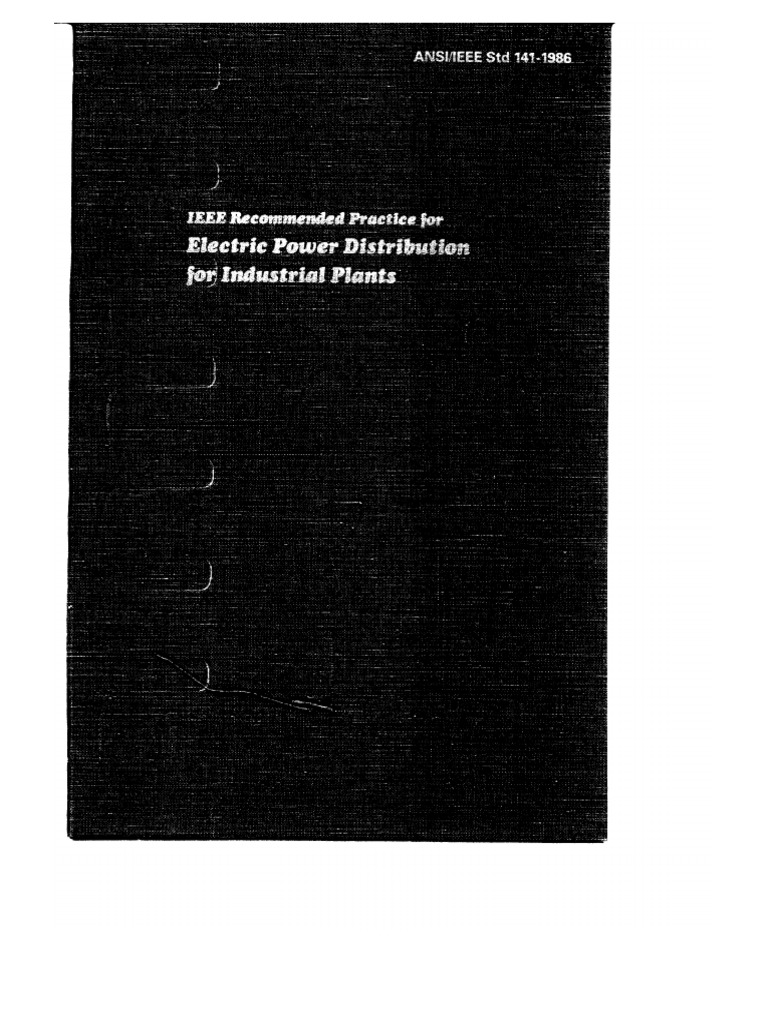 Ieee 141 1986 PDF | PDF