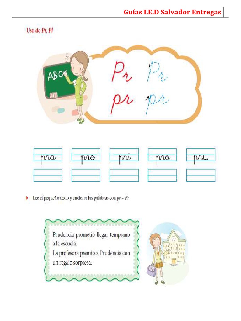 SIlabas Trabadas PL y PR | PDF