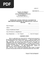 S1905 Registration Update Sheet 2022 | PDF | Government | Taxes