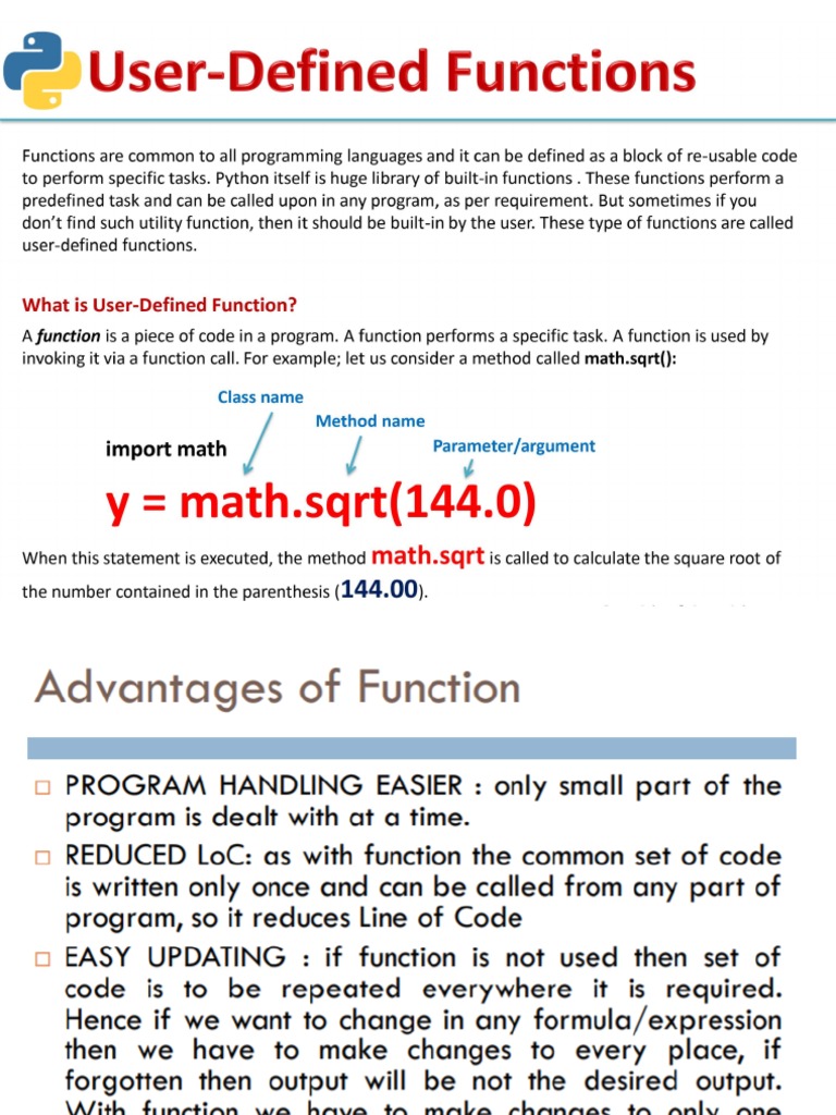 UDF | PDF | Parameter (Computer Programming) | Subroutine