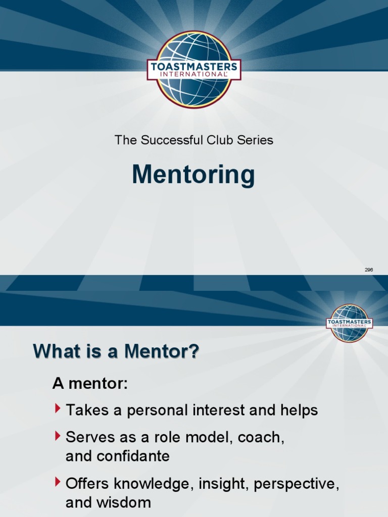 Mentoring: The Successful Club Series | PDF | Mentorship | Education Theory