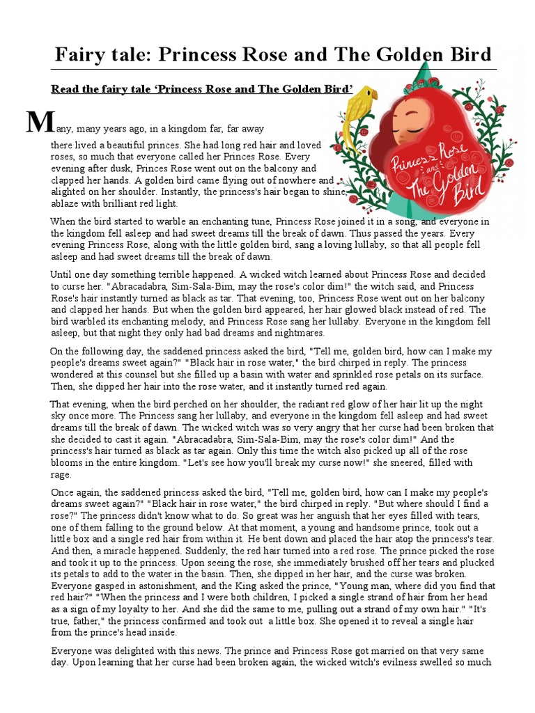 Simple Past Fairy Tale | PDF | Linguistic Morphology | Grammar