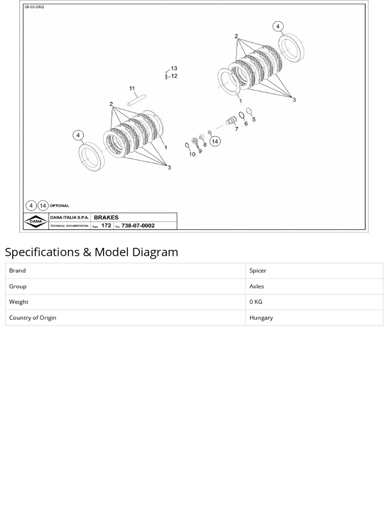 Spicer D46-172 Parts Catalog | PDF | Home & Garden | Computers