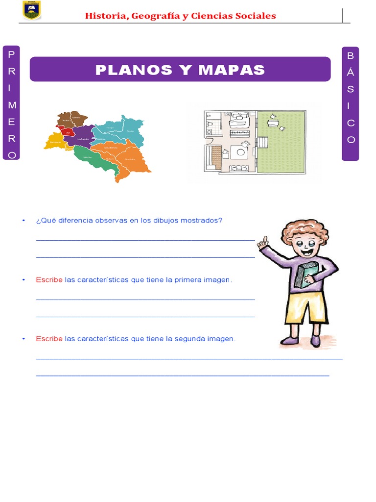 Planos y Mapas para Cuarto Grado de Primaria | PDF