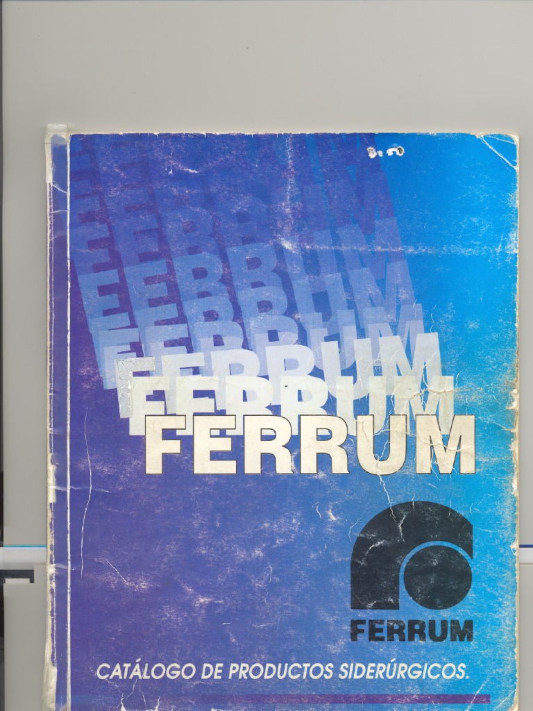 Catalogo Ferrum | PDF | Tubería (transporte de fluidos) | Mecánica de ...