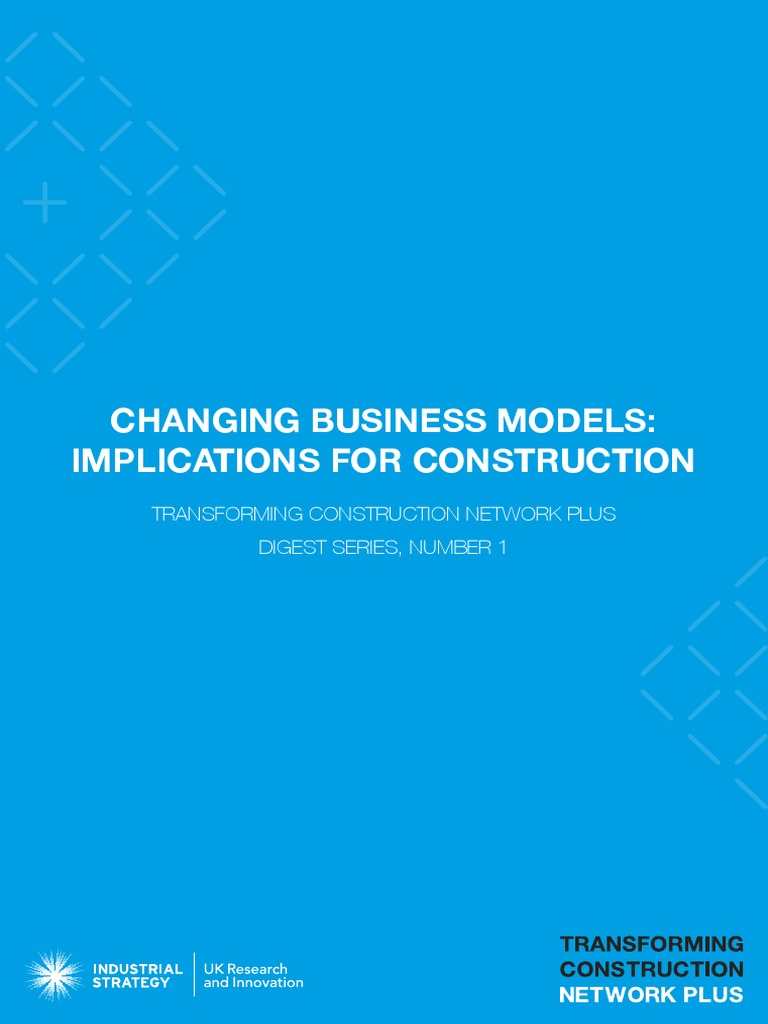 Construction Business Models Guide | PDF | Business Model | Competitive ...