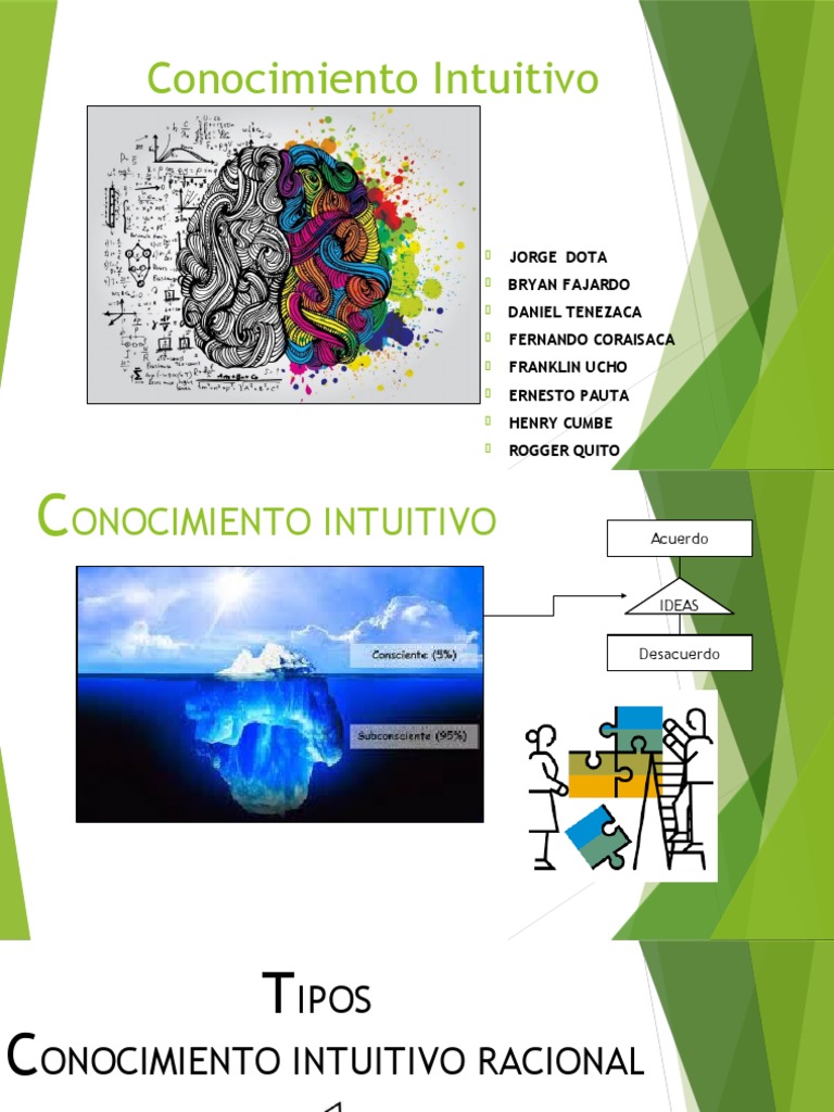 Conocimiento Intuitivo | PDF