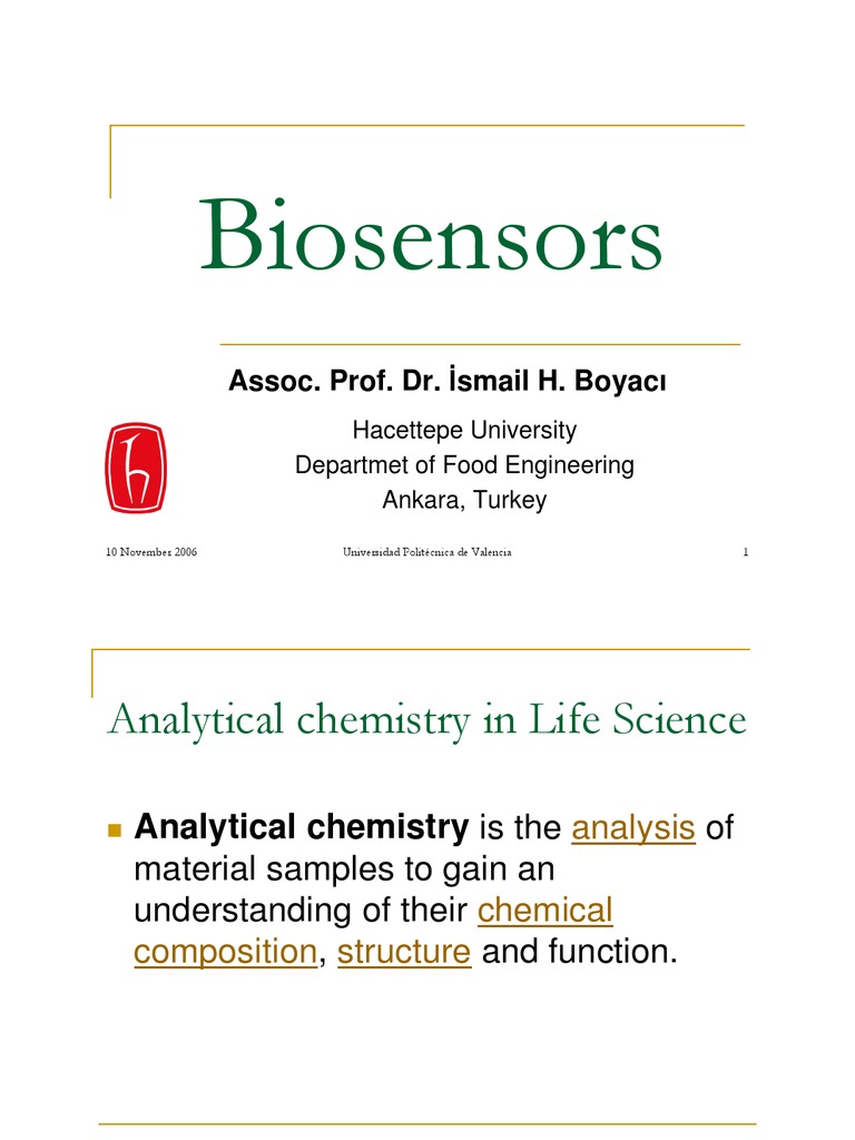 Biosensors | Download Free PDF | Biosensor | Chemistry