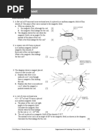 Electromagnetism Worksheet | PDF