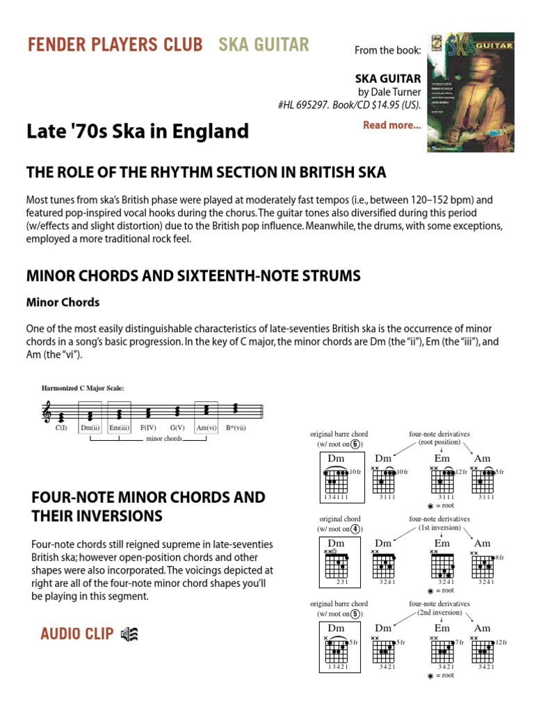 Ska Guitar PDF | PDF