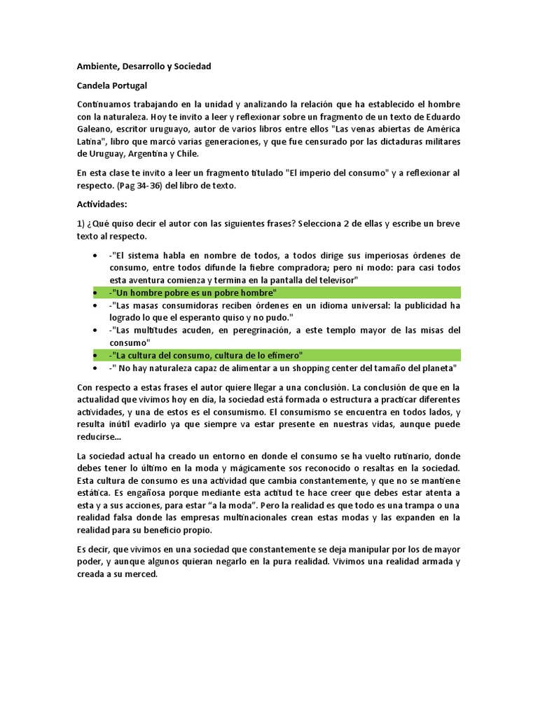 A, DYS TP3 6to | PDF | Autor | Moda