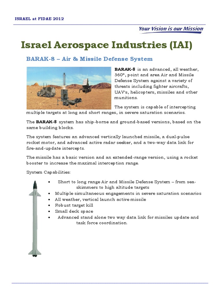 IAI - 3 - List of productsFIDAE2012 PDF | PDF | Radar | Signals ...