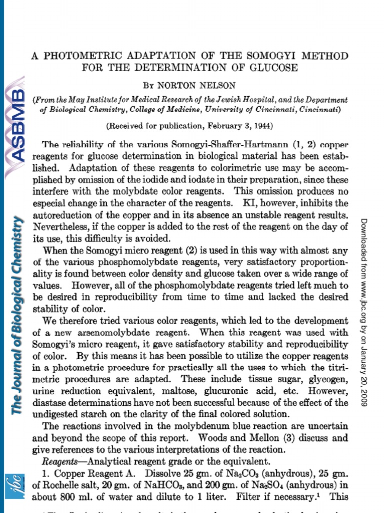 somogyi-nelson | Physical Sciences | Science