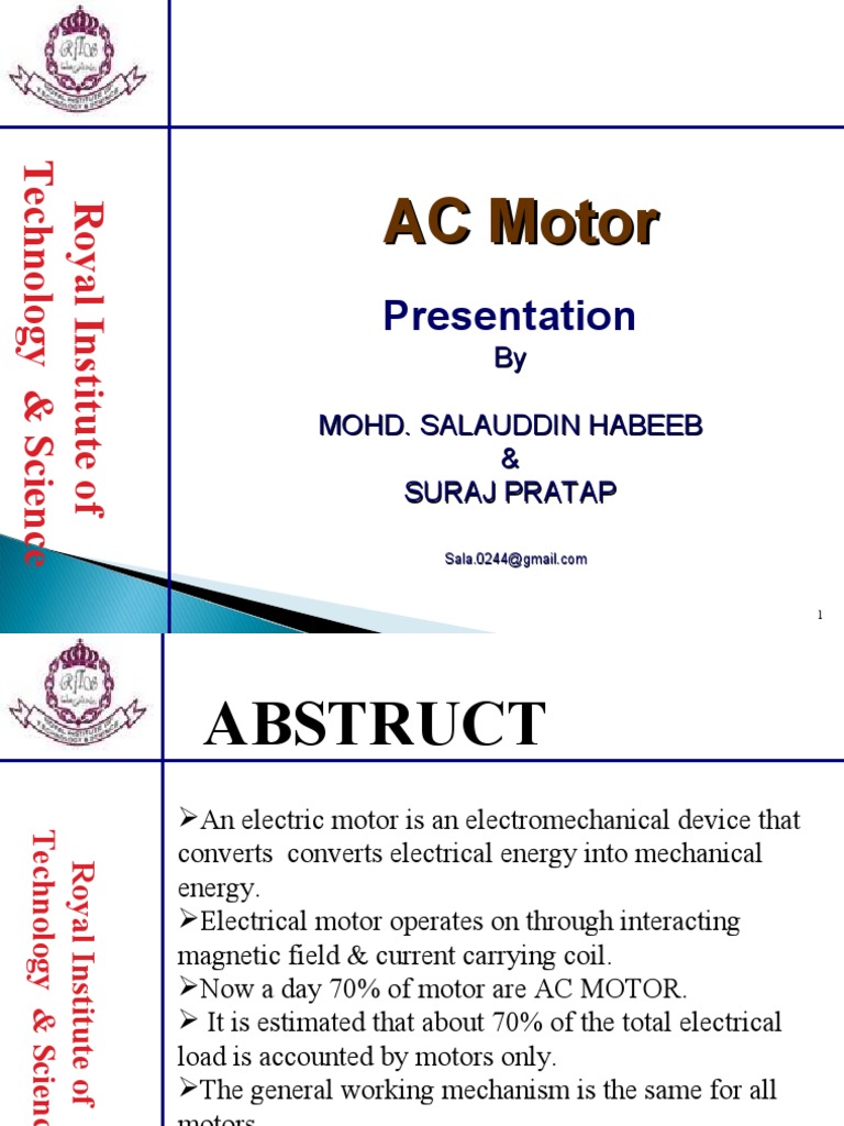 Induction Moter | PDF | Electric Motor | Engines