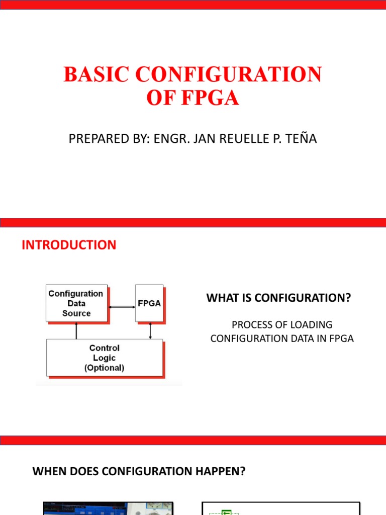 Basic Configuration of Fpga | PDF