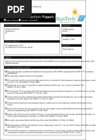 Solar PV Grant Inspection and Testing Report PDF | PDF | Photovoltaics ...