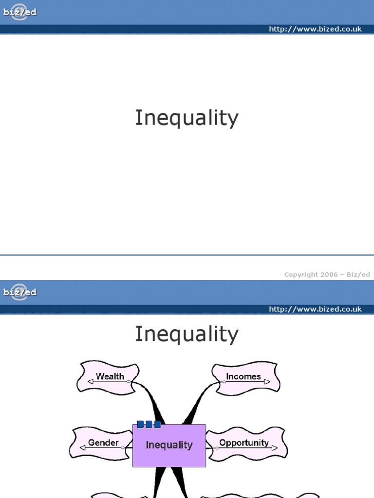 Inequality | PDF | Poverty & Homelessness | Economic Inequality
