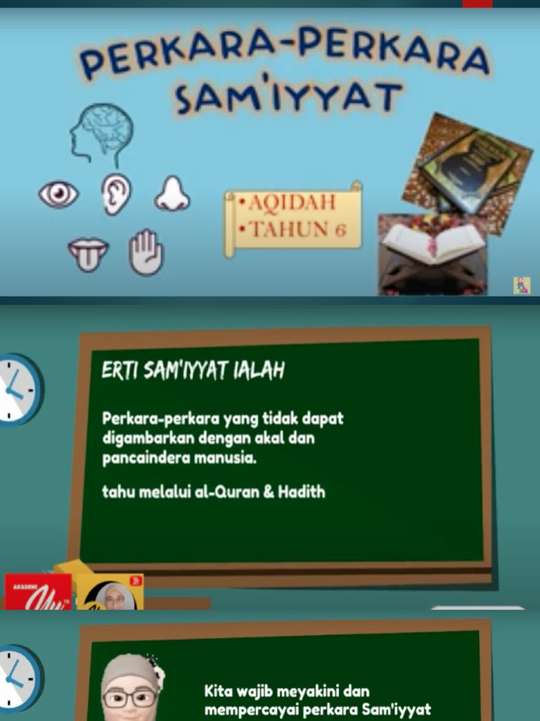 Beriman Dengan Sam'iyyat | PDF | Kesehatan Holistik