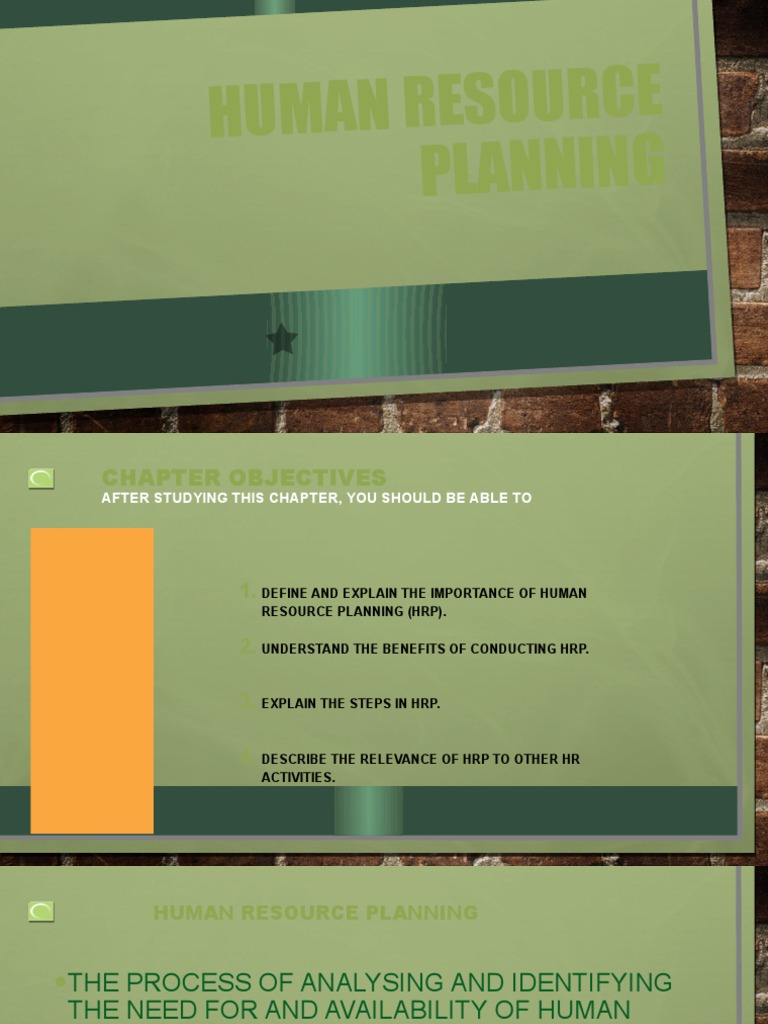 Chapter 2 - Human Resource Planning | PDF | Strategic Management ...