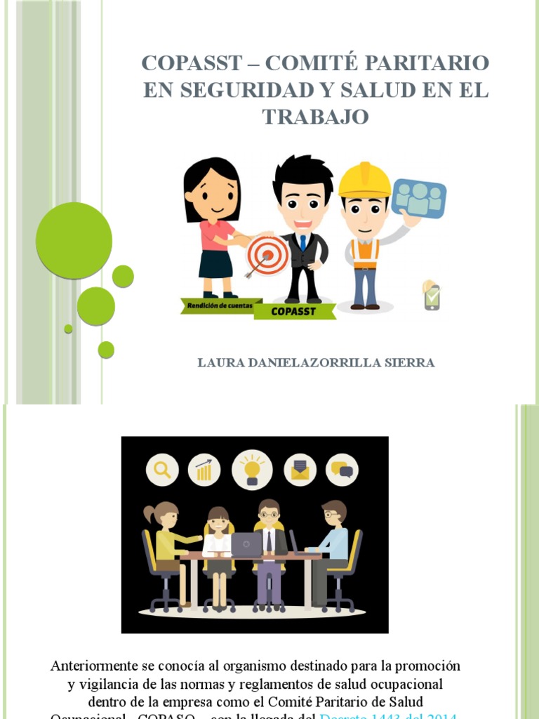 Copasst - Comité Paritario en Seguridad y Salud | PDF