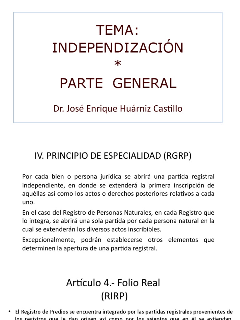 S1 - Independizacion y Acumulacion | PDF | Planificación urbana | Propiedad