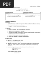 Lesson Plan in WH Questions | PDF | Question | Verb