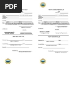 Canvass Form | PDF