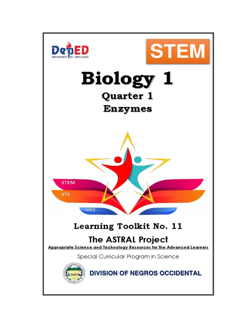 STEM Biology 1 SET 11 Week 7 Enzymes | PDF | Enzyme | Redox