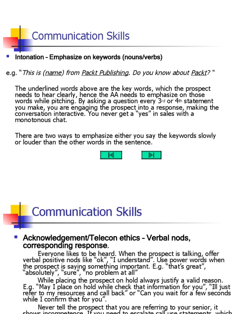 Communication Skills: This Is (Name) From Packt Publishing. Do You Know ...